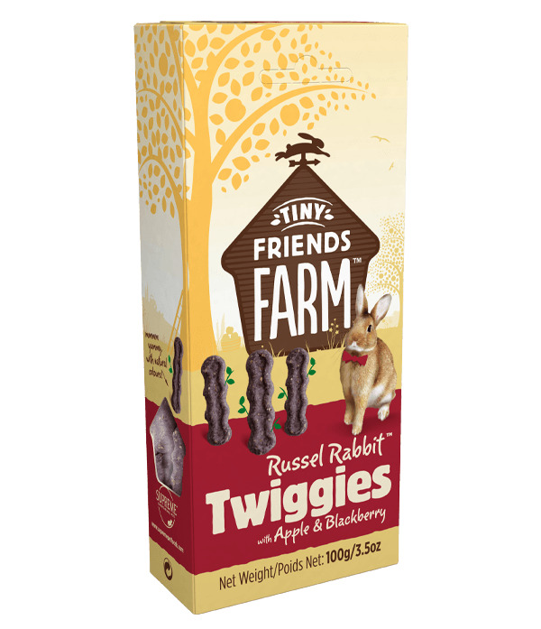 Russel Rabbit Twiggies Treats | Supreme Petfoods | Cobayes