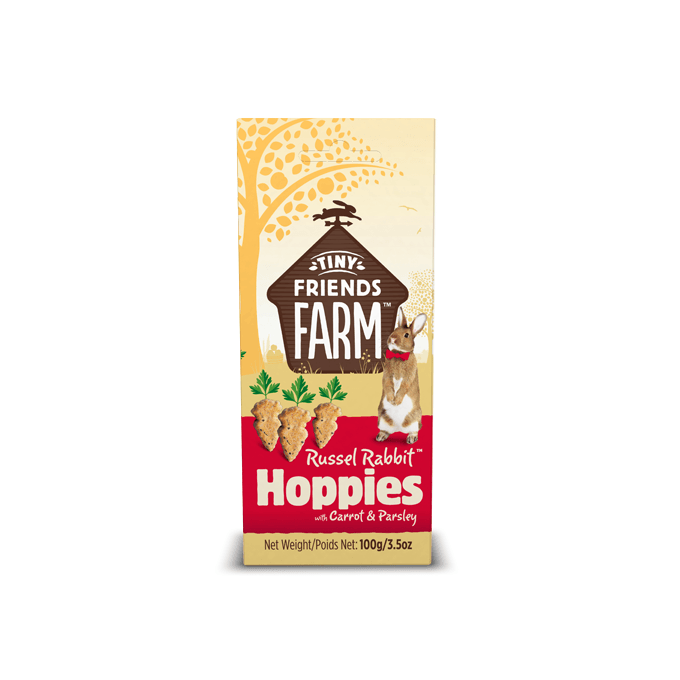 Russel Rabbit Hoppies Treats | Supreme Petfoods | Cavia's